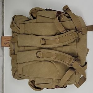 EuroSport | Bags | Eurosport Canvas Wwii Retro Backpack | Poshmark